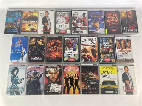 Sony Psp 21 Games And Movies In Original Box Catawiki