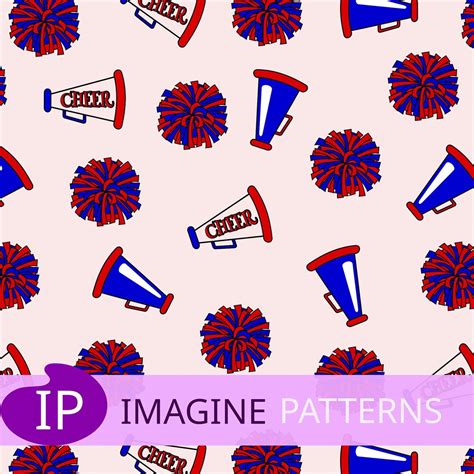 Cheerleader Wallpaper Cheerleader Seamless Pattern Cheerleading