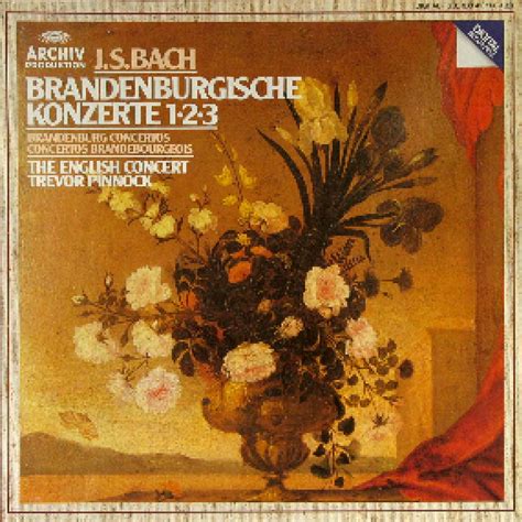 Brandenburgische Konzerte 1 2 3 Lp 1983 Gatefold Von Johann Sebastian Bach