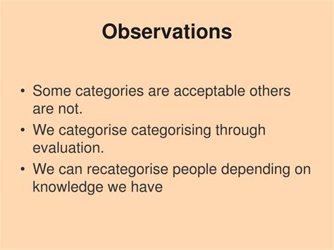 Ppt Social Categorisation Powerpoint Presentation Free Download Id