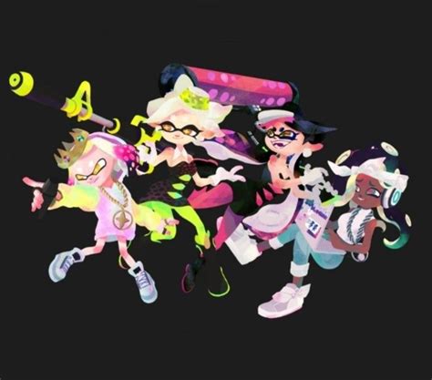 Squid Sisters And Off The Hook Splatoon 2 Art Nintendo Splatoon Splatoon