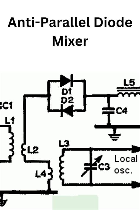 Anti Parallel Diode Mixer Ham Radio Diode Anti