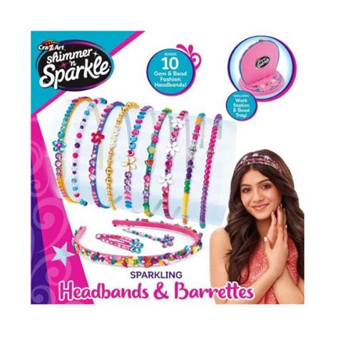 ערכת יצירה חרוזים ליצירת צמידים וקשתות לשיער קרייזי ארט 22751963 Zap