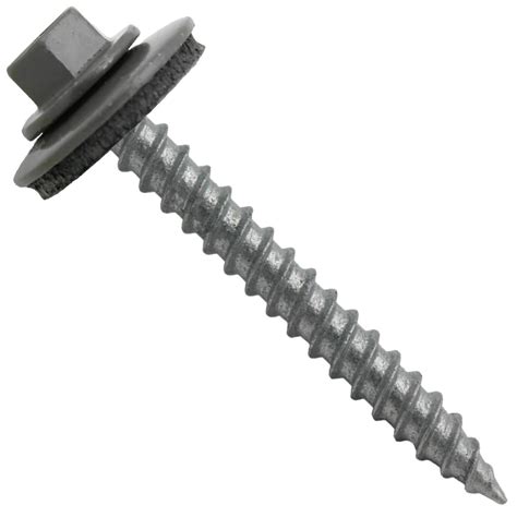 Metal Roofing Screws 250 12 X 2 Charcoal Hex Regrip Sheet Metal Roof
