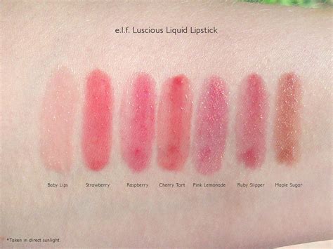 Elf Essential Luscious Liquid Lipstick Review Makeupfu