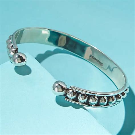 Sterling Bubble Bead Cuff Bracelet Just A Little Western