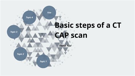 Ct Tap Scan By Pier Olivier Aubert On Prezi