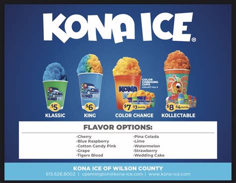 Kona Ice Of Wilson County