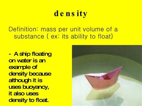 Density Examples Chemistry