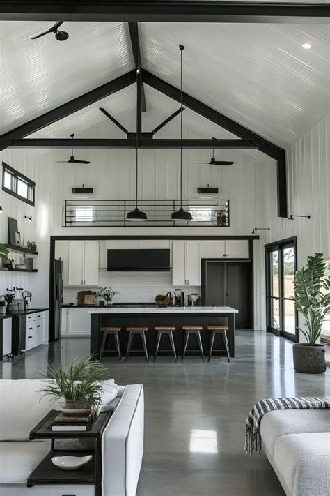 Modern Barndominium Interior Photos Rustic Elegance Meets Contemporary