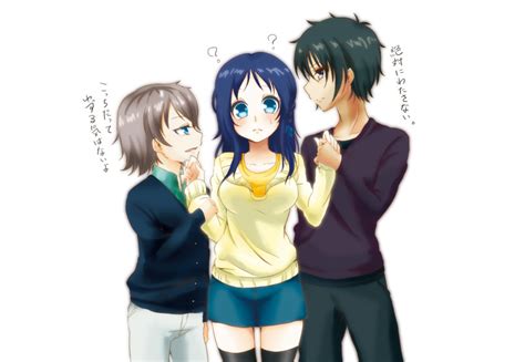 Hiradaira Chisaki Kihara Tsumugu And Isaki Kaname Nagi No Asukara