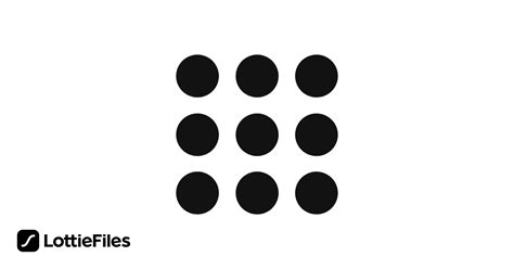 Free 9 Dots Icon Animation By Emas Didik Prasetyo Lottiefiles