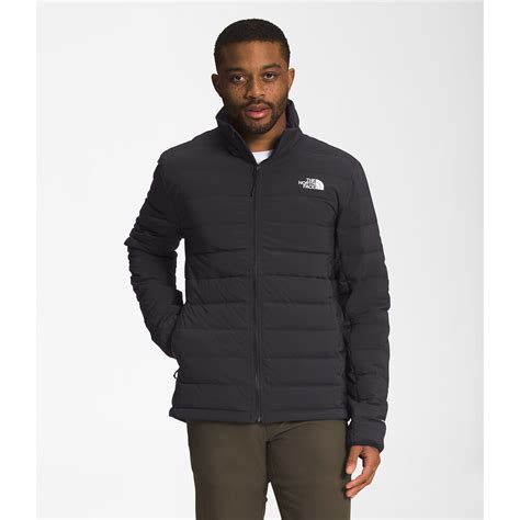 Mens Belleview Stretch Down Jacket Tnf Black Npf Insulated The