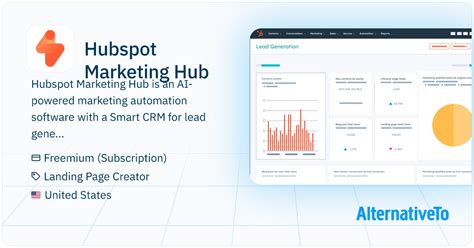Hubspot Marketing Hub Ai Powered Tools For Lead Engagement And Management Alternativeto