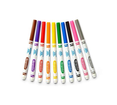Crayola Thin Markers Ultra Clean Washable Markers Fine Line 12