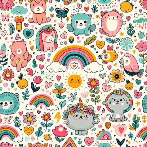 Premium Vector Cute Texture Vector Design