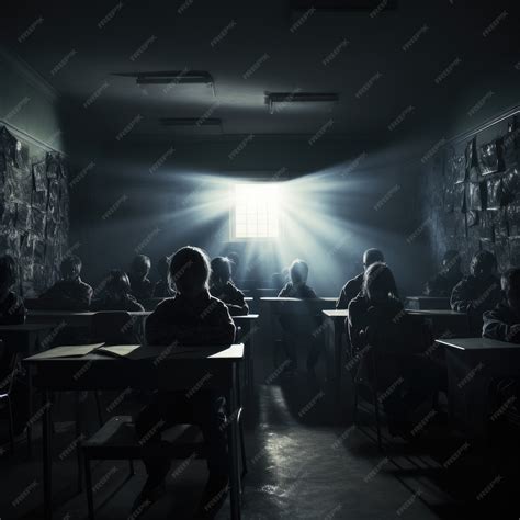 Free Photo International Day Of Education In Dark Style With Students