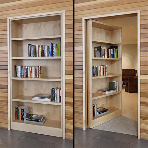 How To Hide A Door Behind A Bookcase At Yvonne Hosford Blog