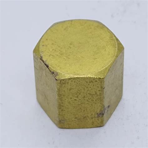 Hexagonal Etching Hex Brass Compression Cap For Hardware Fitting Brassbronze At Rs 35piece