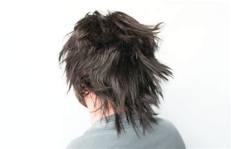Short Black Wig Mens Wig Emo Wig For Men Coal Etsy