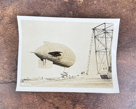 Wwi Ww1 B Class Blimp Photo