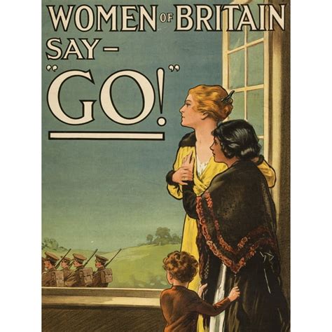 Kealey Women Britain Wwi Recruit Army Advert Extra Large Art Print Wall Mural Poster Premium Xl