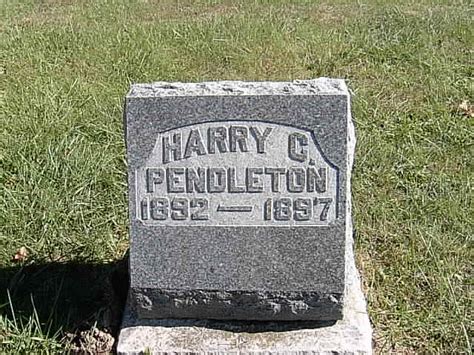 Harry Curtis Pendleton 1892 1897 Mémorial Find A Grave