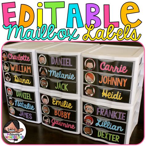 Classroom Mailboxes Artofit