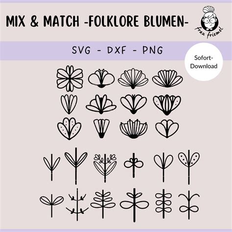 Plotterdateien Frühling Entdecken Frau Friemel