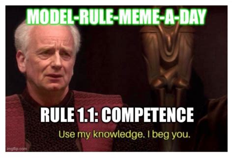 Model Rule Meme A Day Posted On Linkedin