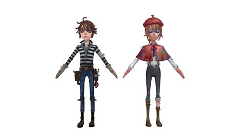 Identity V Lucas Edgar Mmd Model Dl Archived By Jumpingskills On