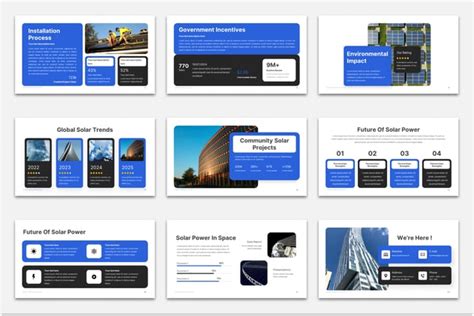 Solar Panel Presentation Template Incl Solar And Energy Envato