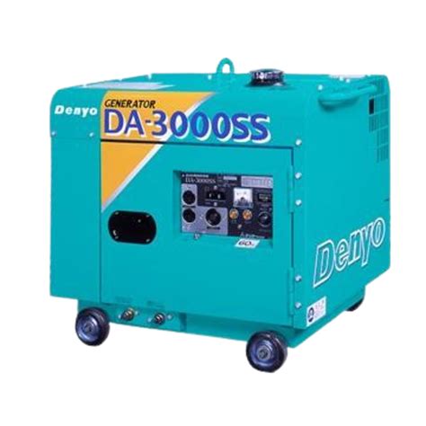 Generators Denyo 2730 Kva Da 3000ss Rh Equipment