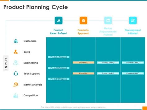 Executing Organization Commodity Strategy Product Planning Cycle