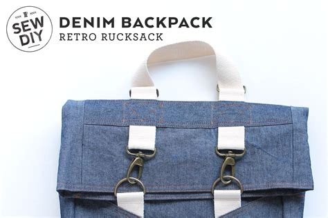 Retro Rucksack Sewing Pattern