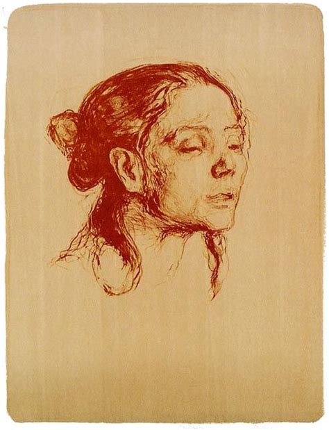 Odd Nerdrum Helene I Halvprofil Kr 18 000 Tegning Tegninger