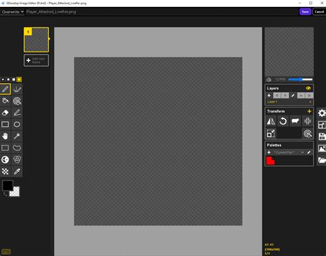 Piskel Problem Or Any Kind Of A Bug Gdevelop General Gdevelop Forum