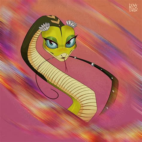 How To Draw Viper From Kung Fu Panda