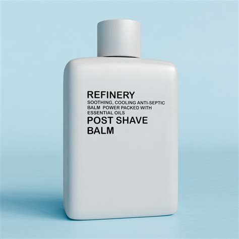 3d Refinery Post Shave Balm Turbosquid 2403061