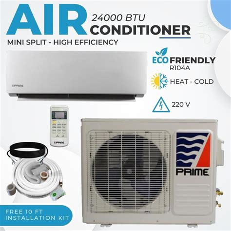 Mini Split Ac 24000 Btu Air Conditioner