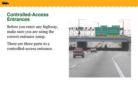 Controlled Access Highway Definition At Julia Kromer Blog