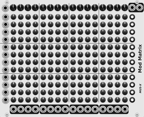 vcv library mus x mod matrix