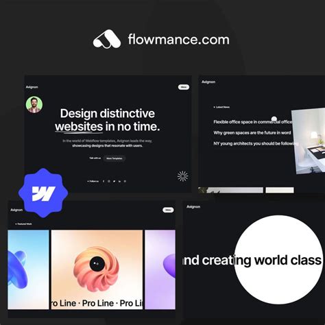 Webdesign Webflow Template Websitedesign Responsivedesign