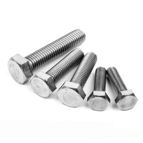 Din933 Standard Hexagon Head Bolts Weld Stud Bolt With Nut China