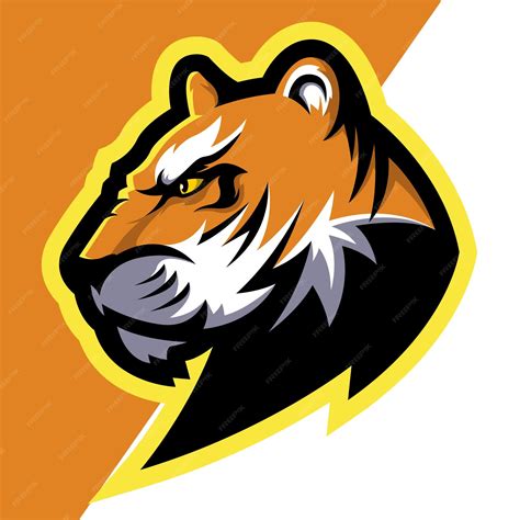 Premium Vector Tiger Mascot Logo
