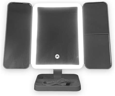 Tommrock Tommrock® Make Up Spiegel Met Led Verlichting Wit Luxe Design Scheerspiegel