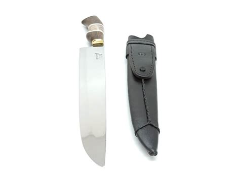 Faca Sg Gramado Ponta Larga Inox 2mm 10 Polegadas Acessórios Para Churrasco Com Qualidade E