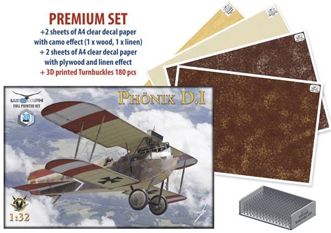 Phönix D I 1 32 Premium Full Printed Kit Lukgraph