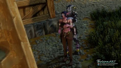 Rule 34 3d Draenei Female Ferlynn Futa On Female Glory Hole