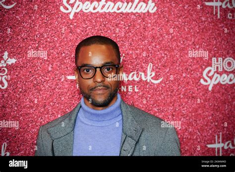 Ronnie Rowe Jr Attends Hallmarks Countdown To Christmas Red Carpet At